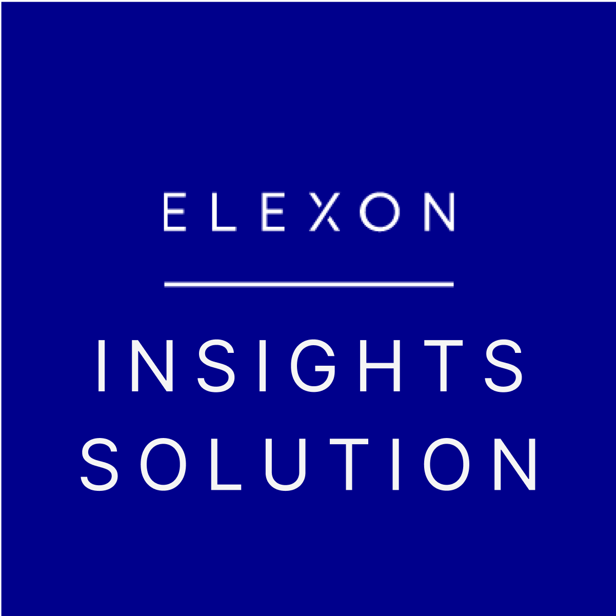 Insights Solution - ELEXON Service Status